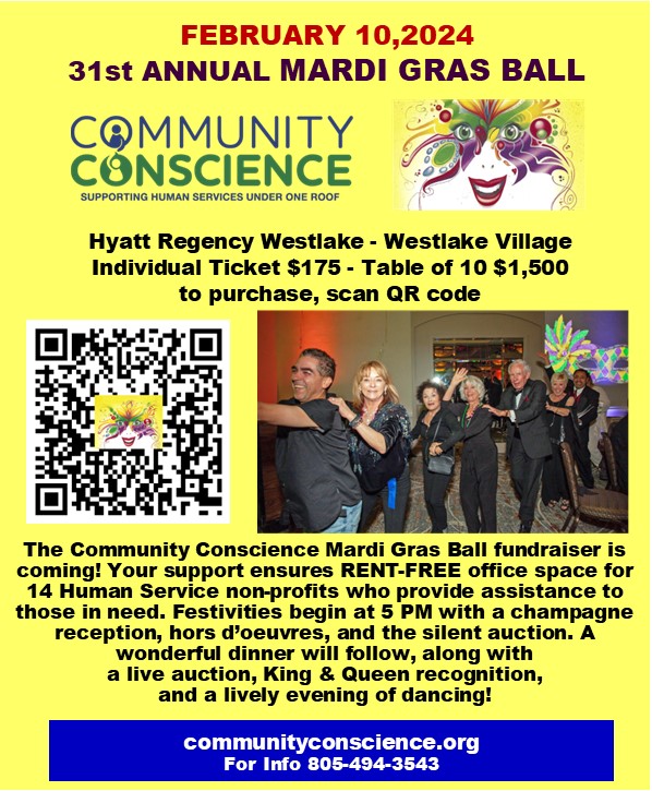 Don’t Miss the 31st Annual Mardi Gras Ball! – Community Conscience