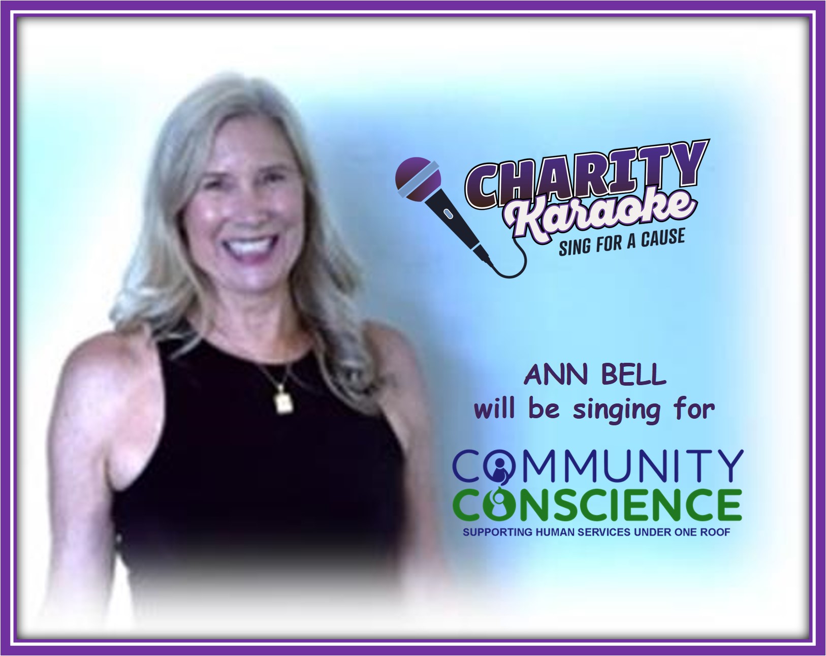 Reminder: Sing for a Cause fundraiser on Sunday, October 6th at 6:00 pm – Community Conscience